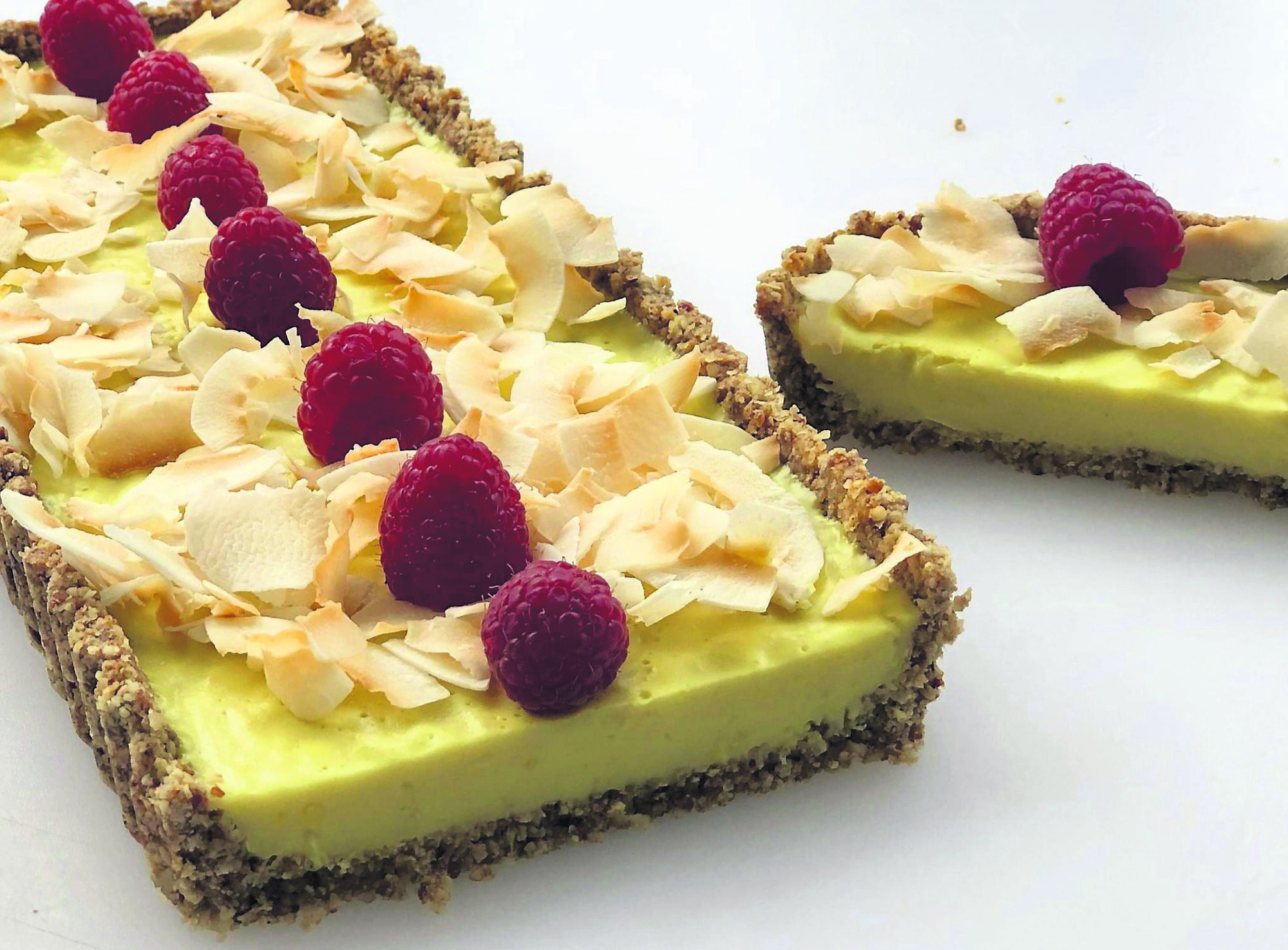 Recipe: Lemon Vegan Slice