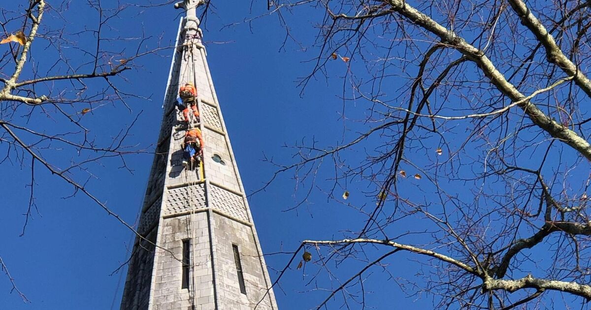 Lightning rods replaced at St Fin Barre's Cathedral