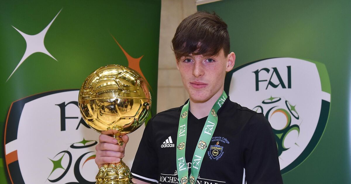 Talented Douglas native Harry Nevin makes his mark for the Irish soccer ...