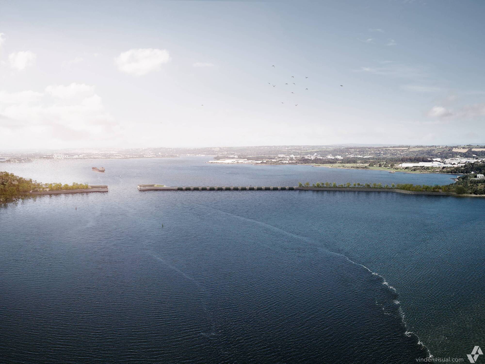 New images of a possible tidal barrier in Cork are released by Save ...