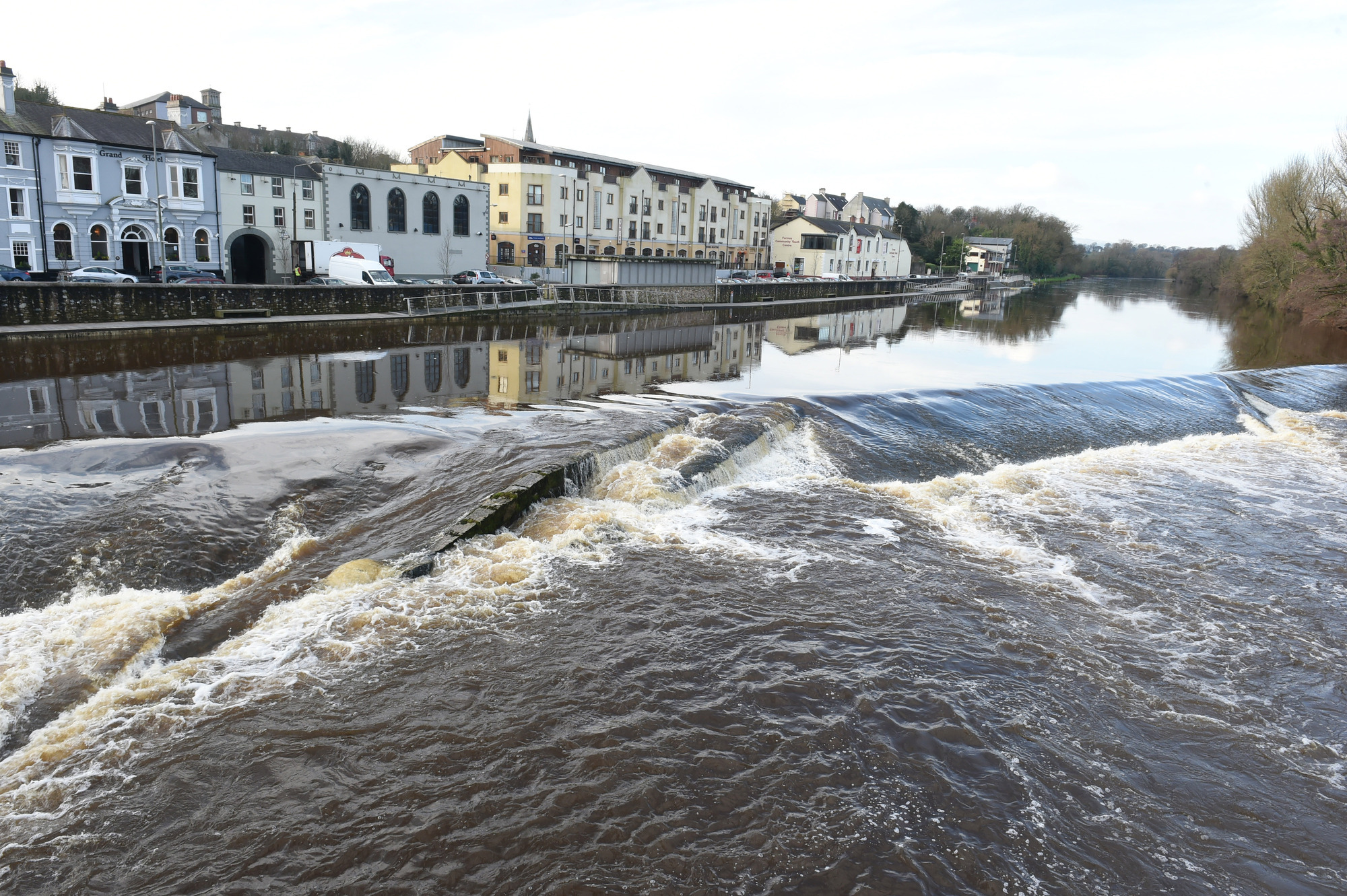 OPW say flood defence works in Fermoy did not damage the weir