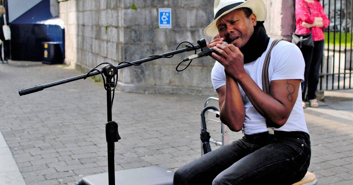 People of Cork take Paul Street busker to their hearts