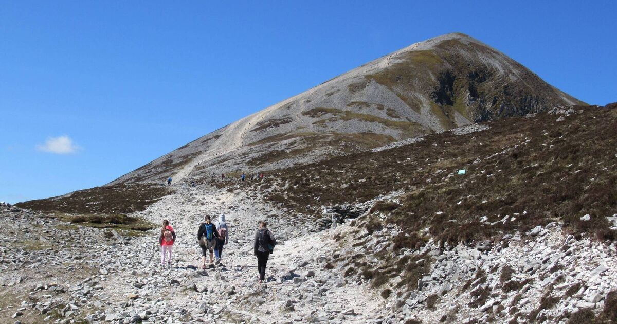 2,507ft high... Croagh Patrick is worth doing