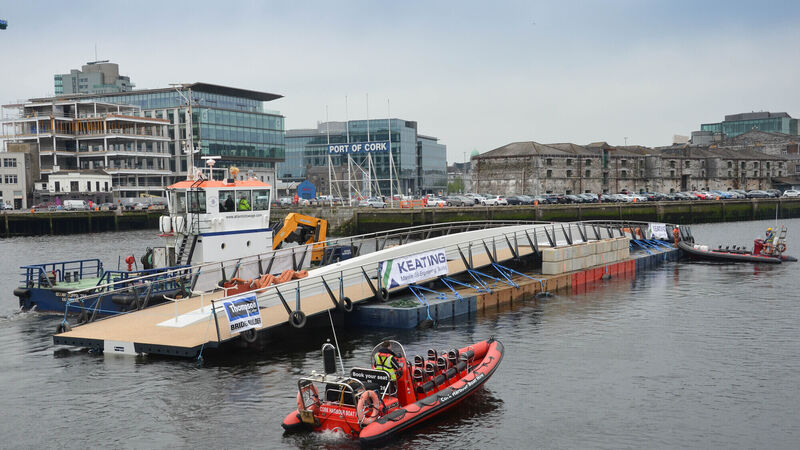 City's newest bridge almost ready to be installed