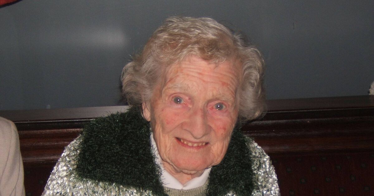 A force of nature... now Moyra is set to celebrate her century