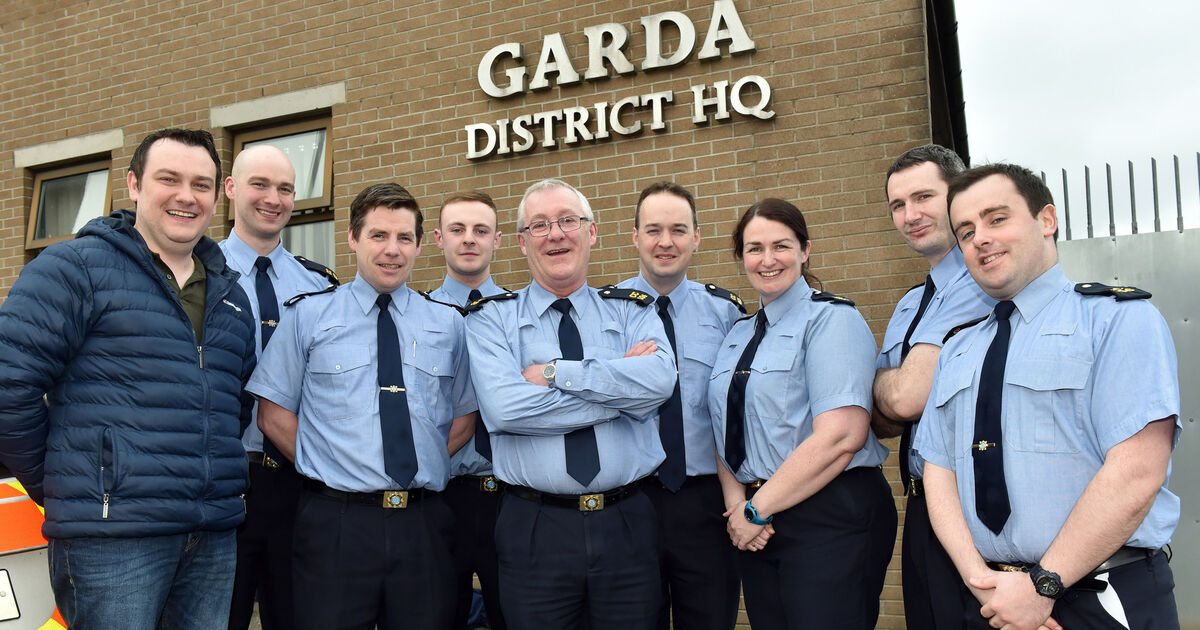 Retiring Gardaí thanked for their service by Chief Superintendent