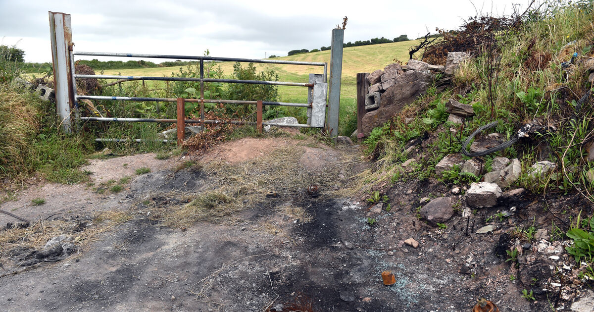 Plans to close off Nash’s Boreen due to dumped rubbish and burnt out cars