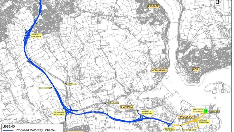 M28 Ringaskiddy motorway could be completed by 2024