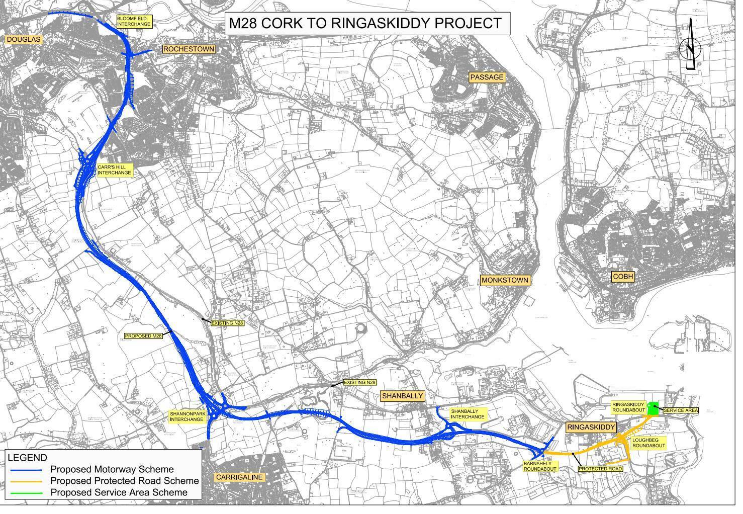 M28 Ringaskiddy motorway could be completed by 2024