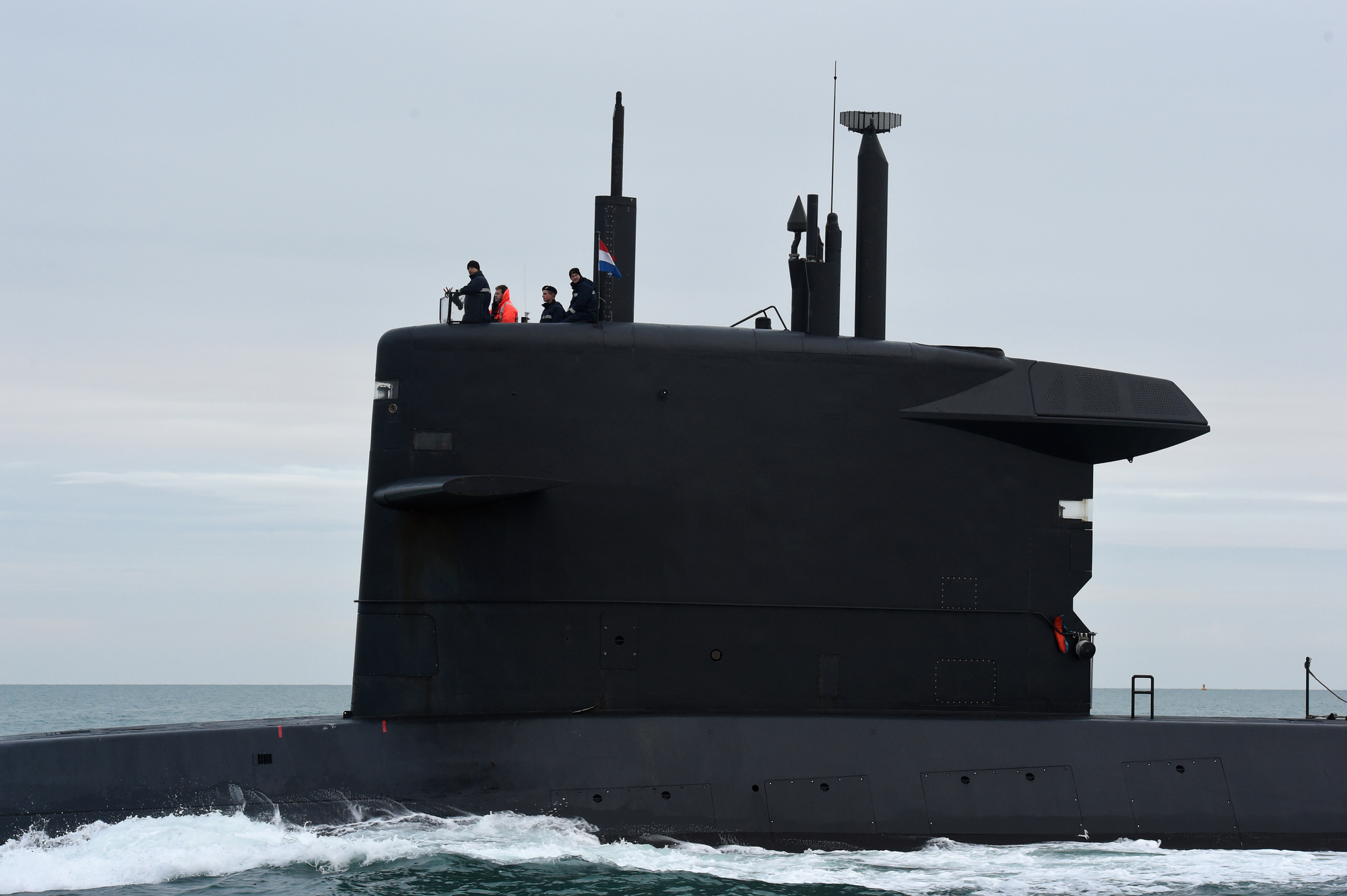 Dutch submarine arrives into Cork Harbour