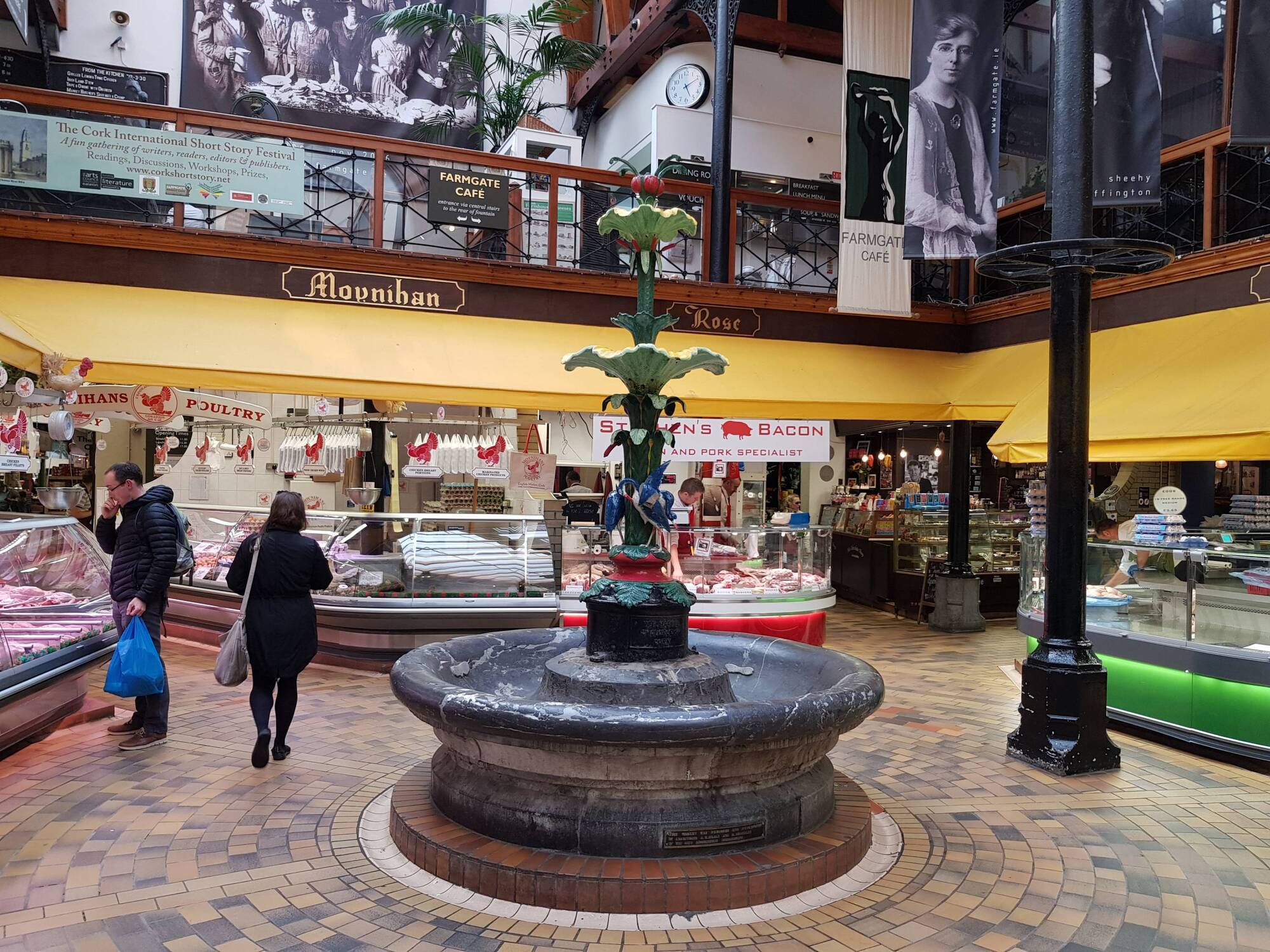 Turn the English Market fountain into a wishing well for charity