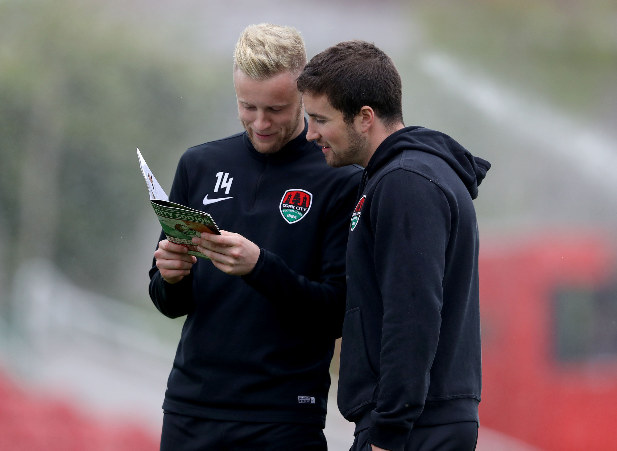 Cork City players promote the club by being so approachable