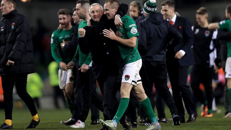 Cork City boss Caulfield says Colin Healy will make a great manager