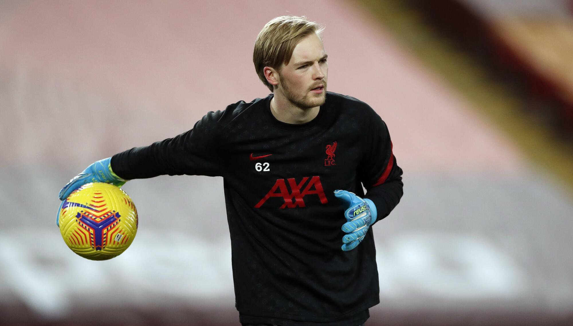 Caoimhín Kelleher set to start third game in a row in goal for Liverpool
