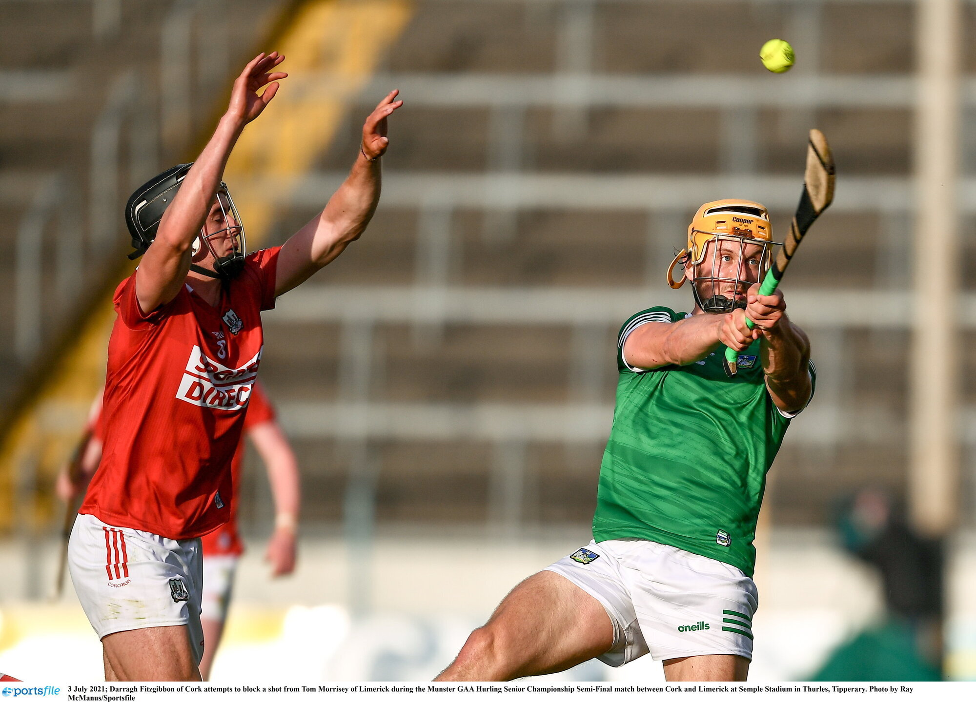 Cork hurlers lose to Limerick by eight points in Munster semi