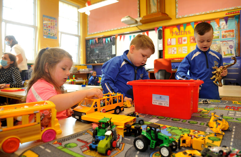 PICS: History made as girls arrive for first day as students at Cork's ...