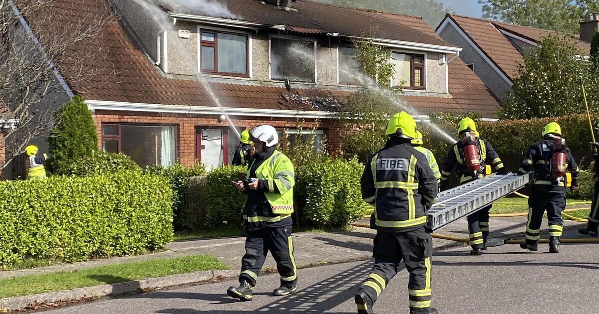 Emergency services put out house fire in Cork suburb