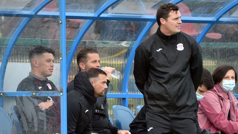 Conor Meade has a key role in the Cobh Ramblers backroom team