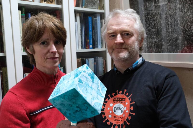 Cork town unveils sculpture to mark Covid-19 pandemic