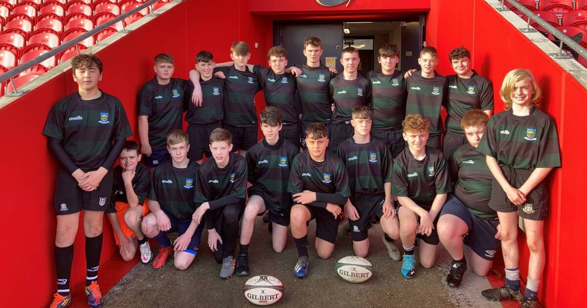 Pupils from Mallow's Davis College make a mark at Musgrave Park blitz