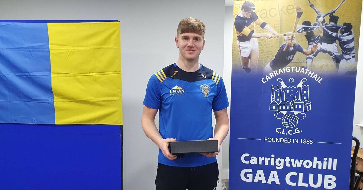 Aaron Walsh Barry Honoured By Carrigtwohill GAA Club