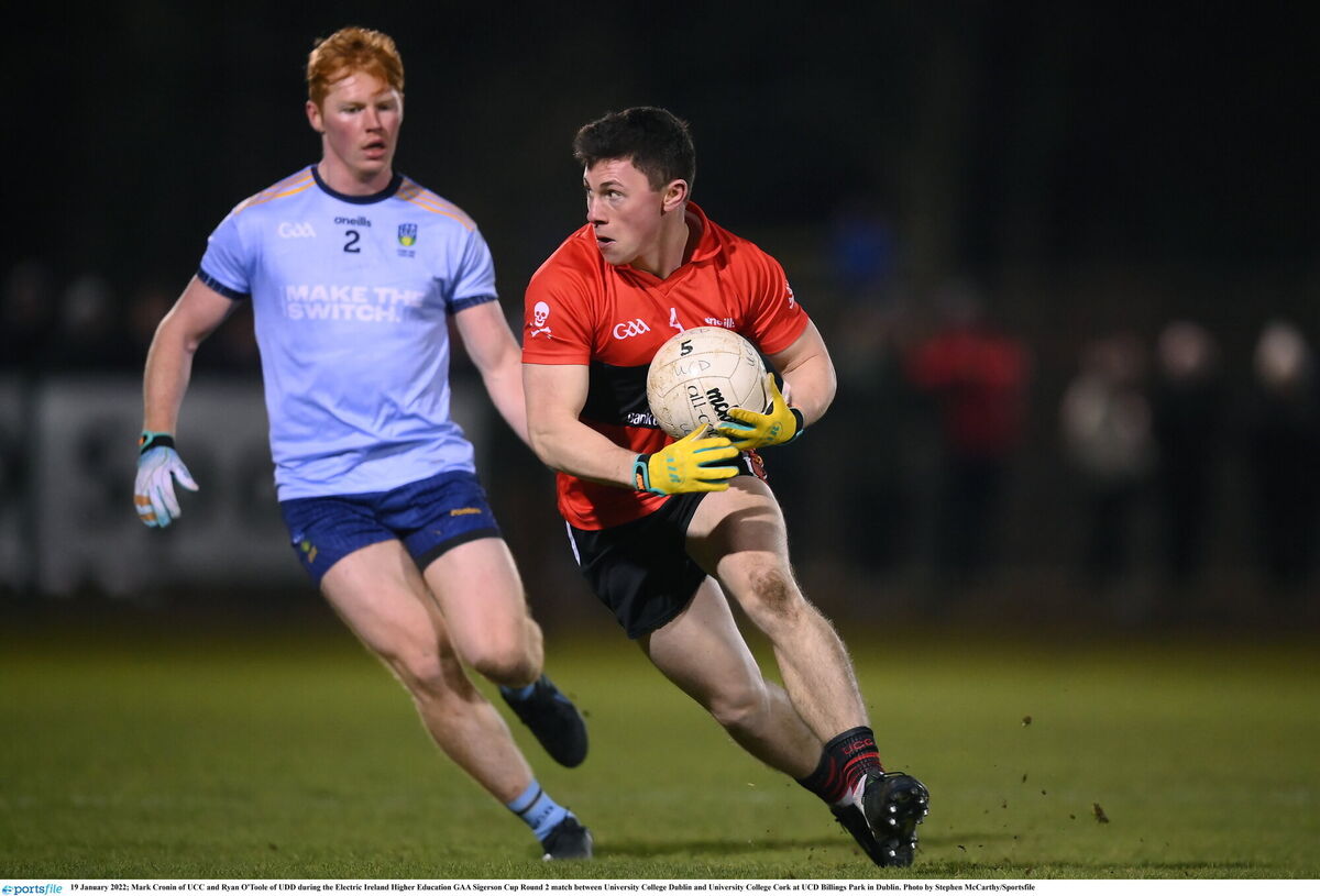 Four-midable UCD prove too good for UCC in Sigerson Cup
