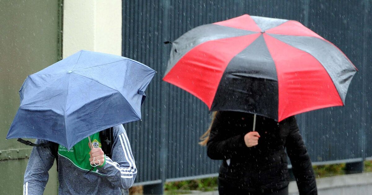 Status Yellow rain warning issued for Cork and two other counties