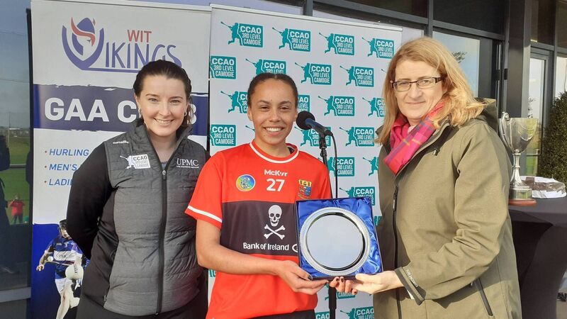 UCC camogie team lift the Meagher Cup for the first time