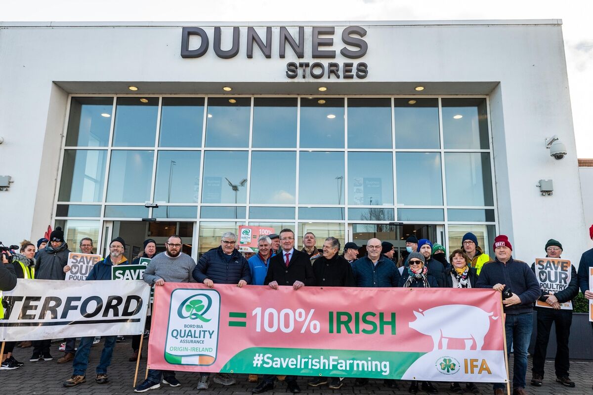 Cork protest called off as Dunnes Stores agrees to talks with IFA