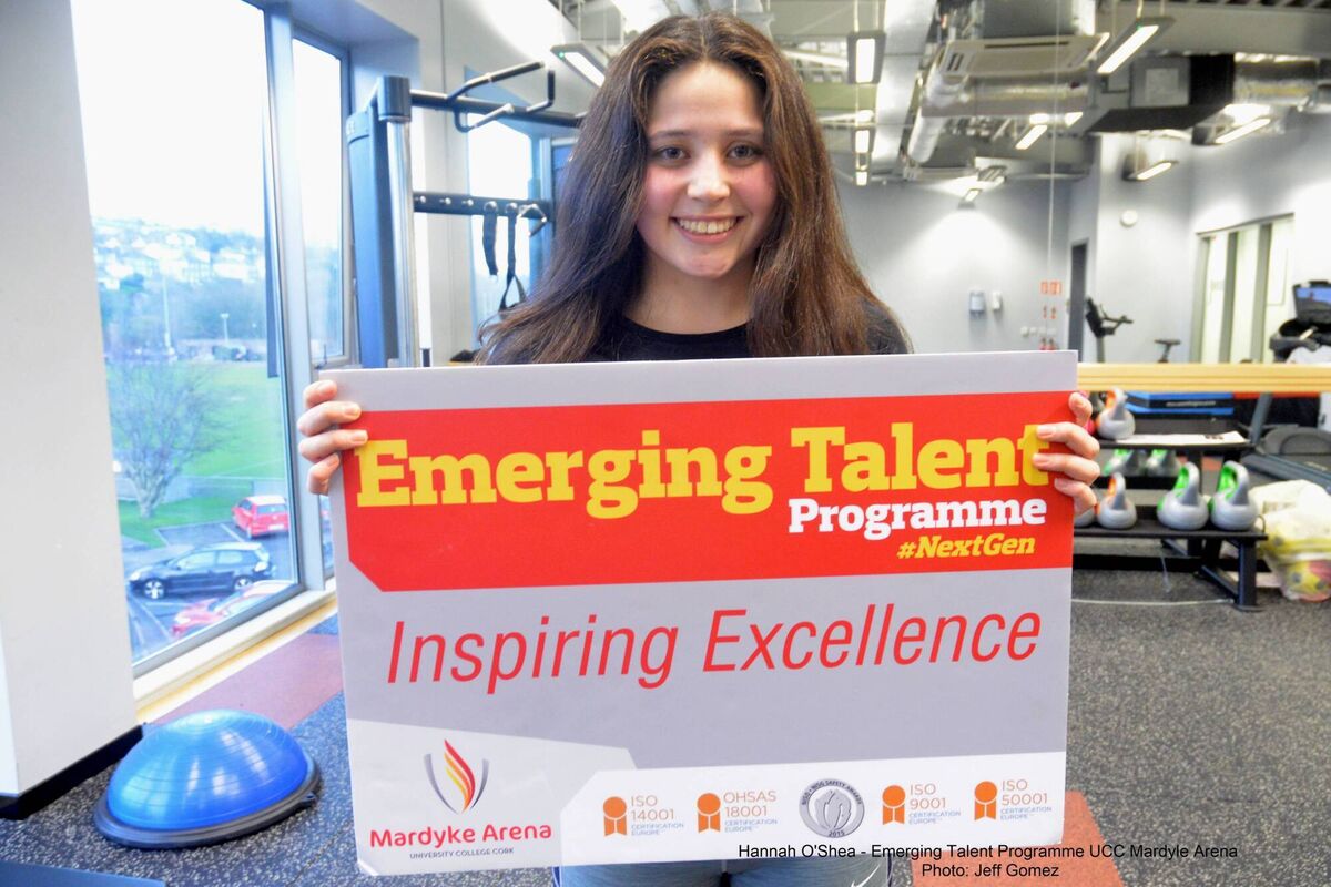 Dolphin swimmer Hannah O'Shea is emerging as a real talent