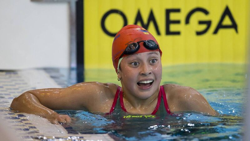 Dolphin swimmer Hannah O'Shea is emerging as a real talent