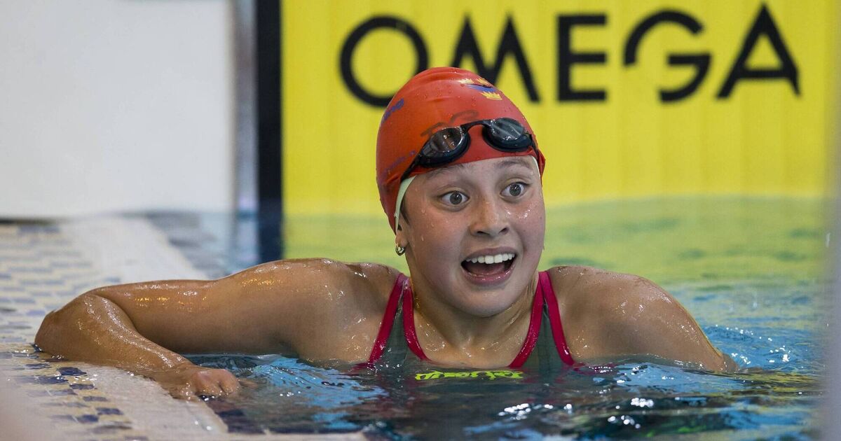 Dolphin swimmer Hannah O'Shea is emerging as a real talent