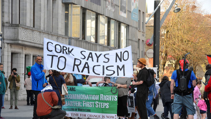 150 people gather in city for Cork Says No to Racism Rally