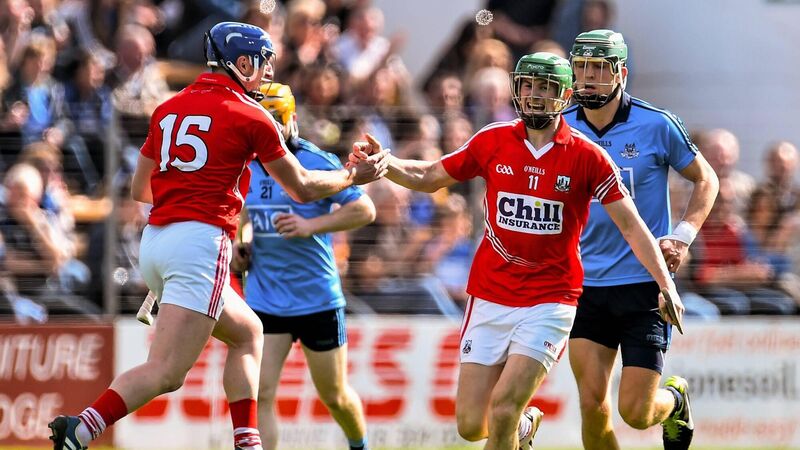 Cork hurler sharing tips and tricks of the game with next generation