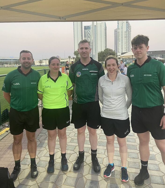 Young referee Shane Scanlon enjoys life in the middle