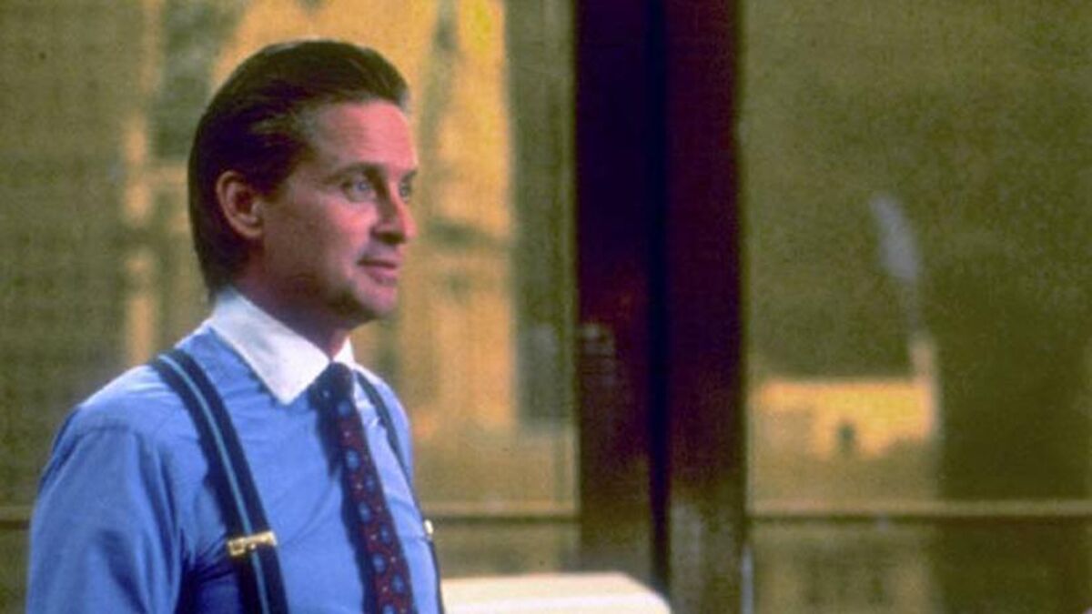 Gordon Gekko Lunch Is For Wimps