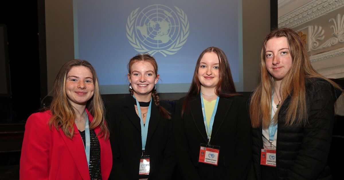 Pictures: 400 students take part in Model UN Conference in Cork