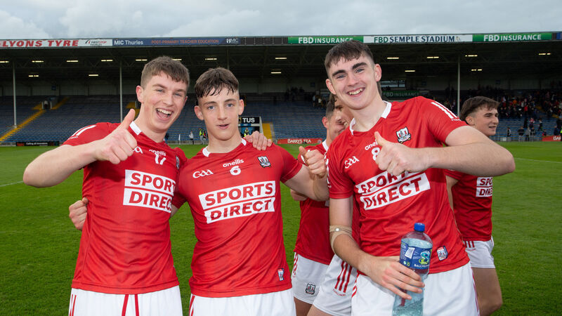 Cork bounce back with impressive win over Tipperary to reach minor final