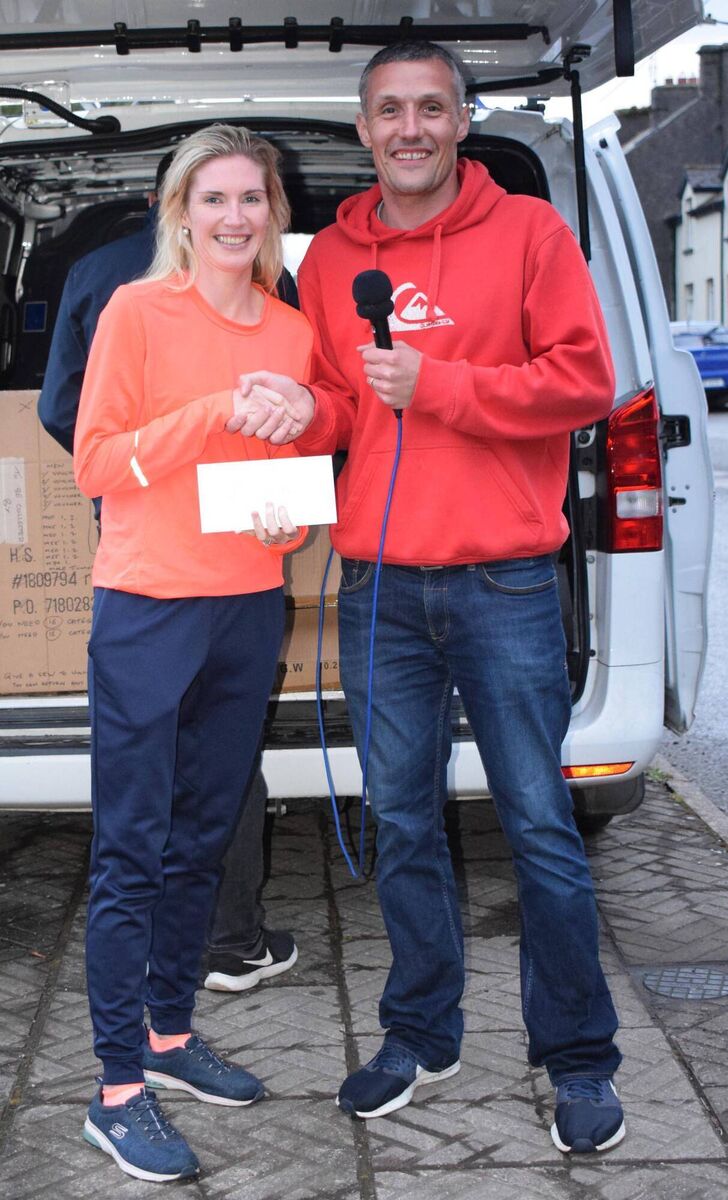 A home win for Michael Harty in Cloyne five mile road race