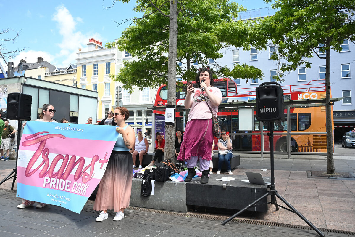 'Very much a success': First Trans+ Pride event takes place in Cork city