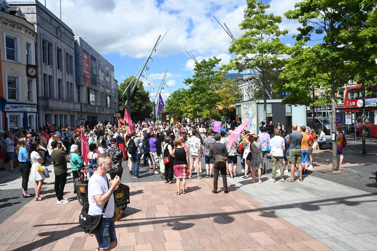 'Very much a success': First Trans+ Pride event takes place in Cork city