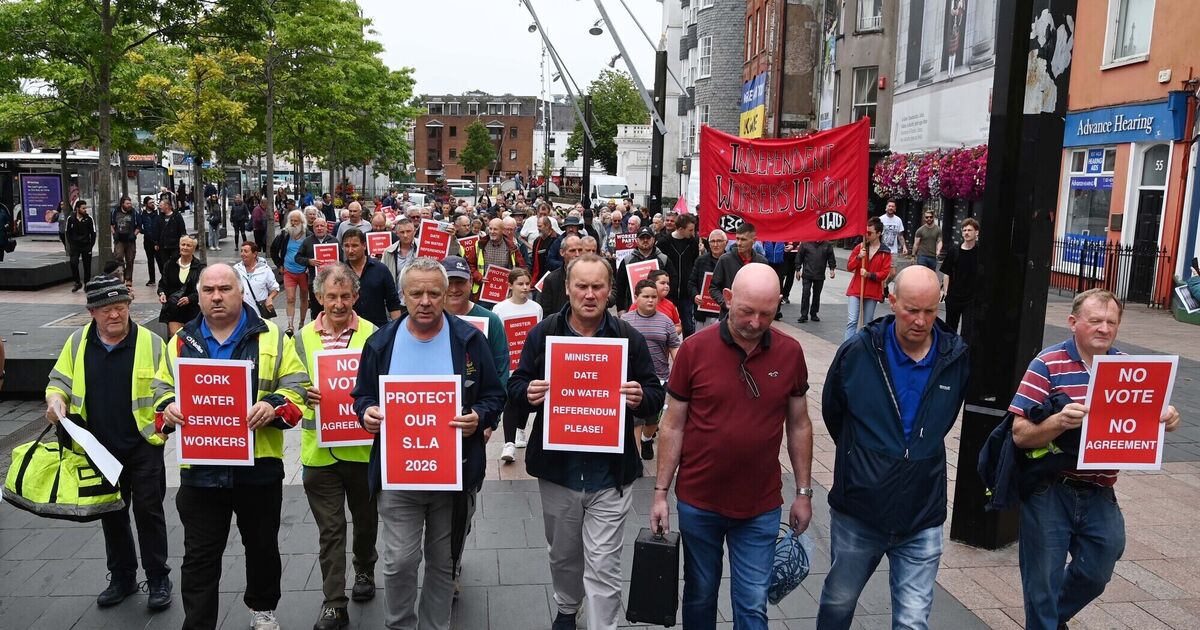 Water services workers to stage another protest in Cork city tomorrow