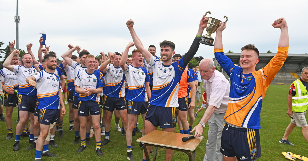 Diarmuid Ó Mathúnas footballers hope to push on after Junior B joy