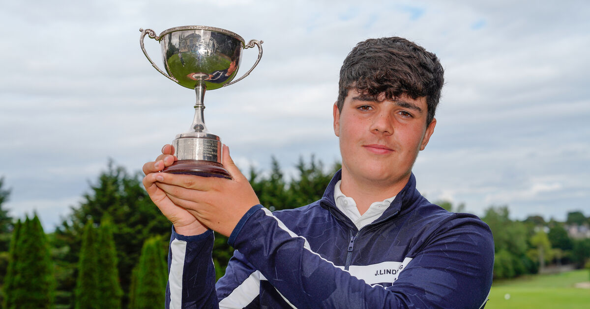 Cork golfer Sean Deasy lands U16 National Title at Lucan