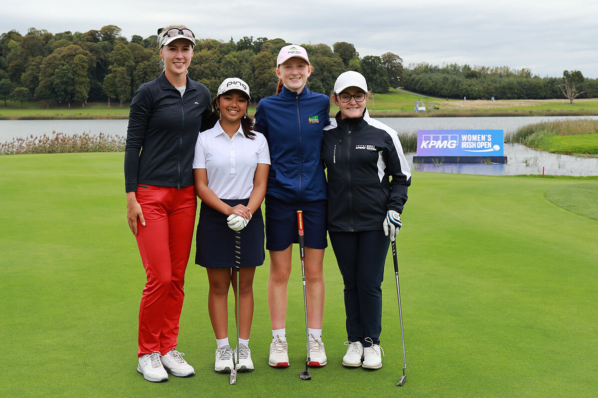 Tour Experience for young Cork golfers Hailey Martinez and Julia Falvey ...