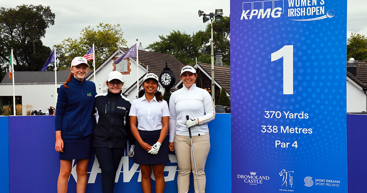 Tour Experience for young Cork golfers Hailey Martinez and Julia Falvey ...