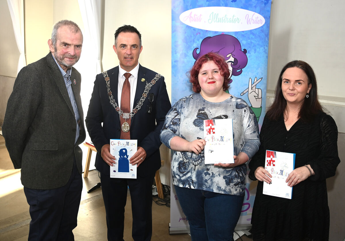 Young artist publishes second book after Cork Life Centre 'saved' her
