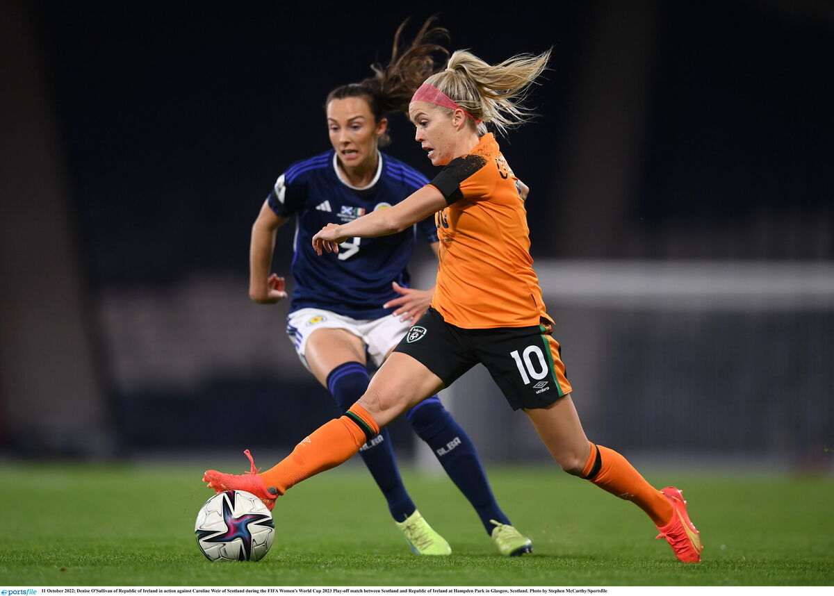 Denise O'Sullivan plays her part as Ireland create history and reach ...