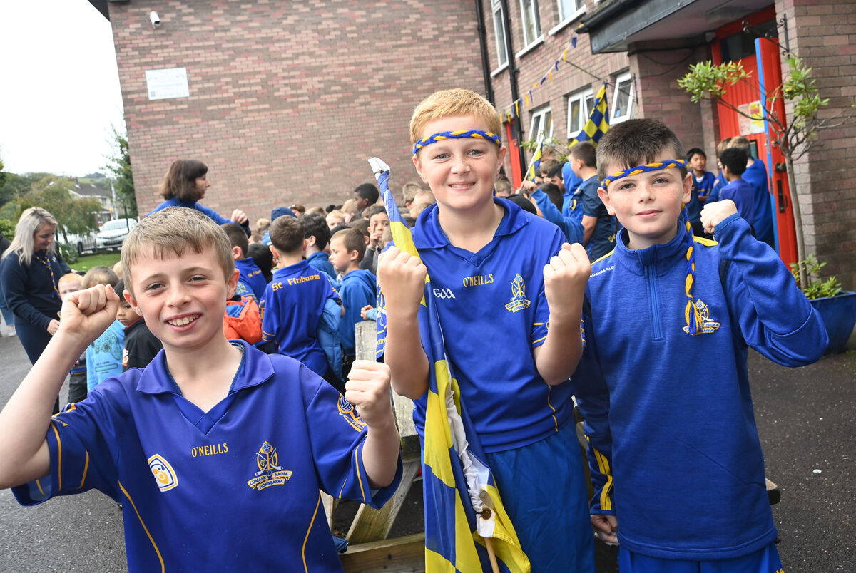 PICS: Togher students show their colours ahead of Barrs’ final