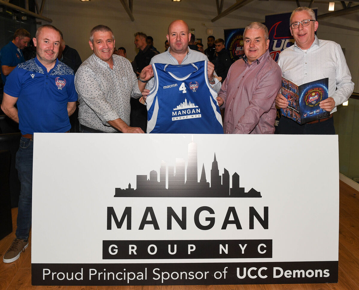 Cork Basketball: UCC Demons secure major new sponsor in Mangan Group NYC